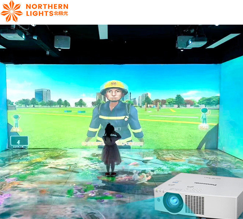 인테리어 3d 몰입 프로젝터 인터랙티브 벽 프로젝션 시스템